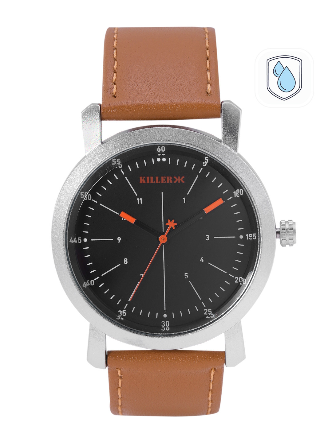 Buy Killer Men Black Dial & Brown Straps Rebel Analogue Watch KL22/018 ...