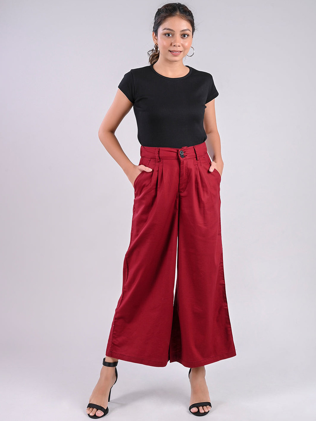 Buy FREAKINS Women Rose Flared High Rise Jeans - Jeans for Women ...