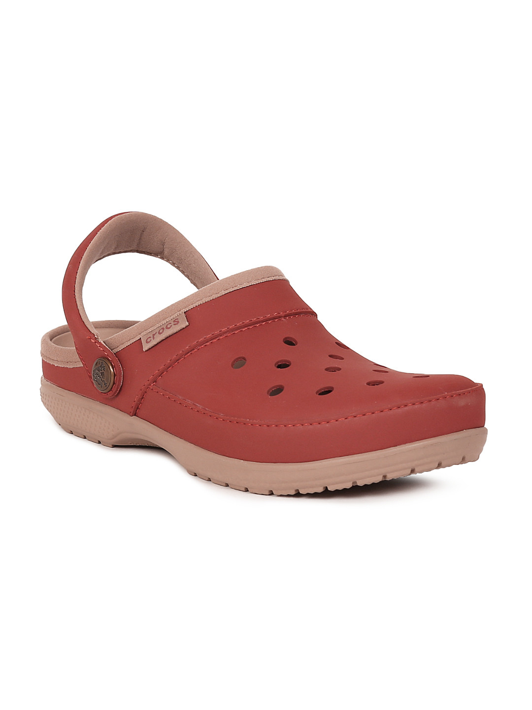 Buy Crocs Unisex Rust Brown ColorLite Clogs - Flip Flops for Unisex ...