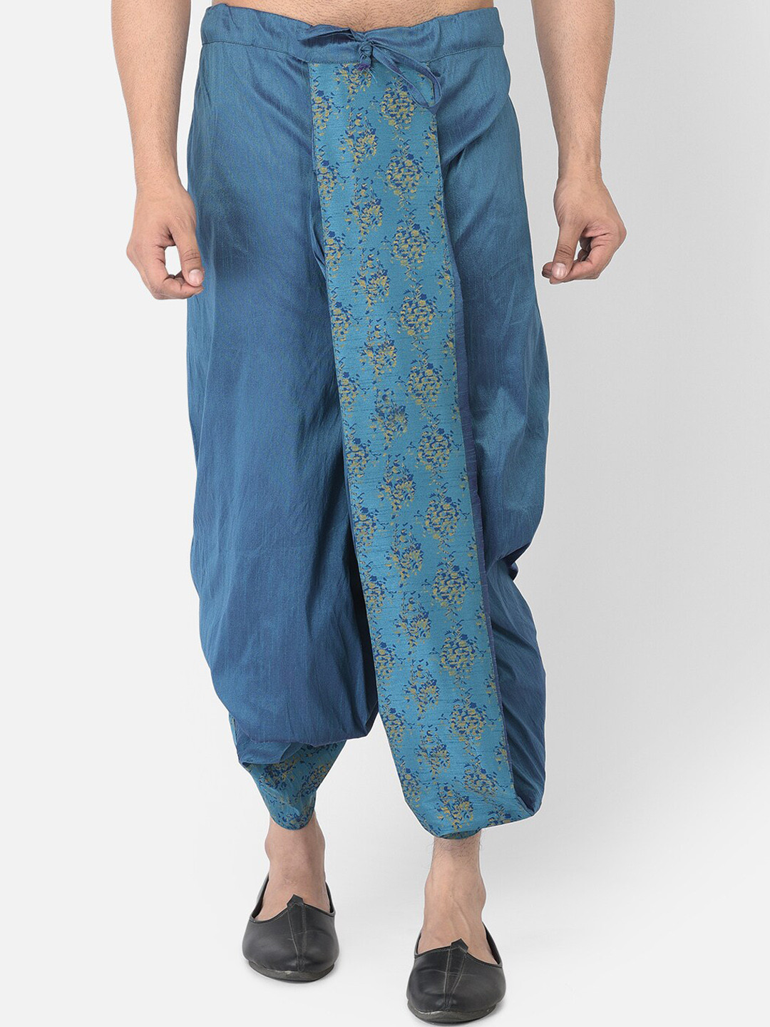 Buy DEYANN Men Blue Printed Dhoti Pants - Dhotis for Men 17909666 | Myntra