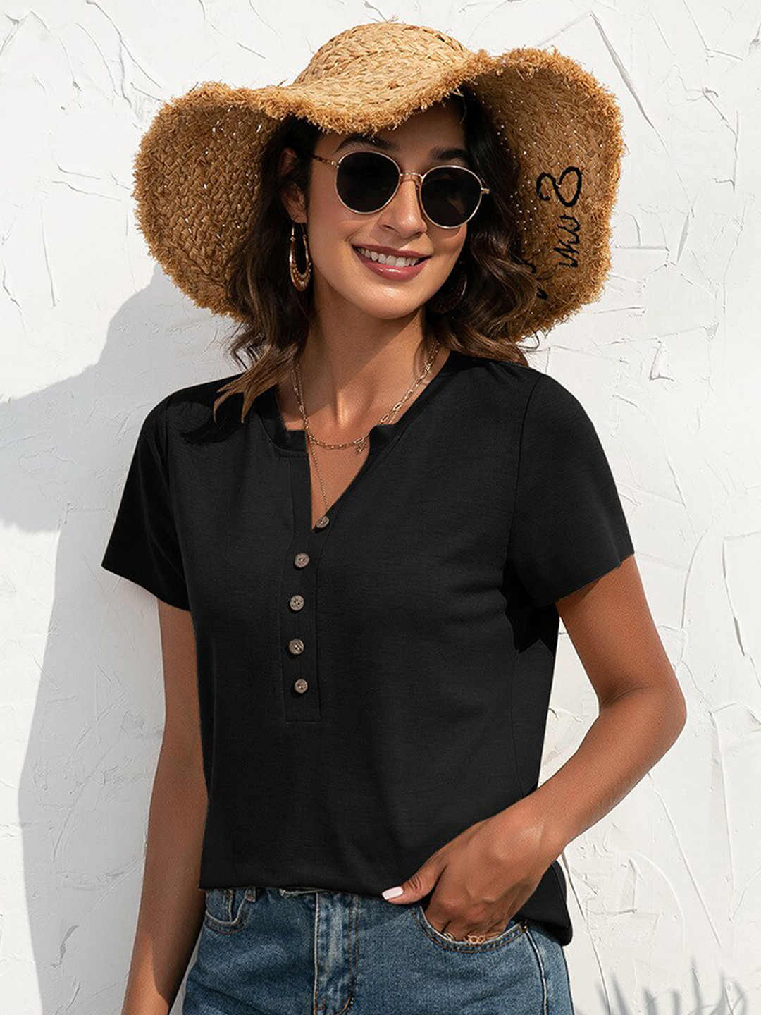 Buy StyleCast Women Black Solid Top - Tops for Women 17923148 | Myntra