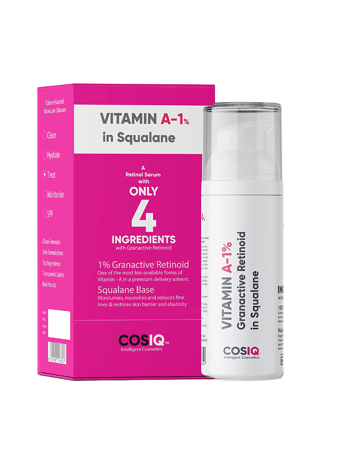 Buy CosIQ Vit A 1% Granactive Retinoid In Squalane Anti Ageing & Anti ...