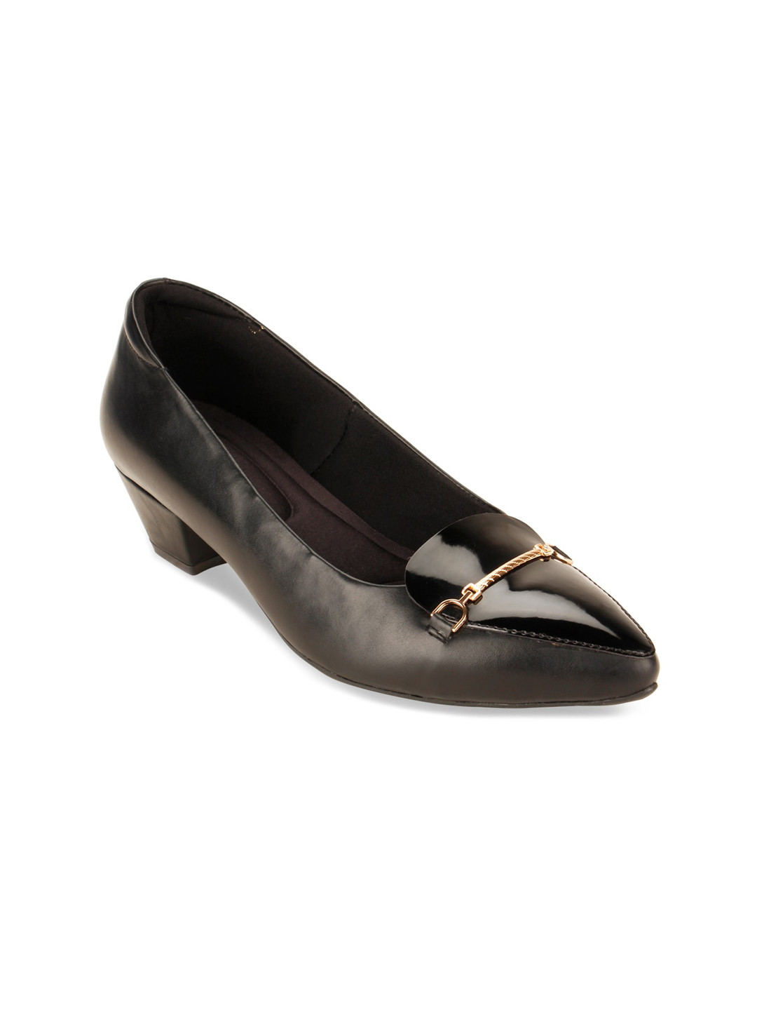 Buy Rocia Women Black Block Pumps - Heels for Women 17929838 | Myntra
