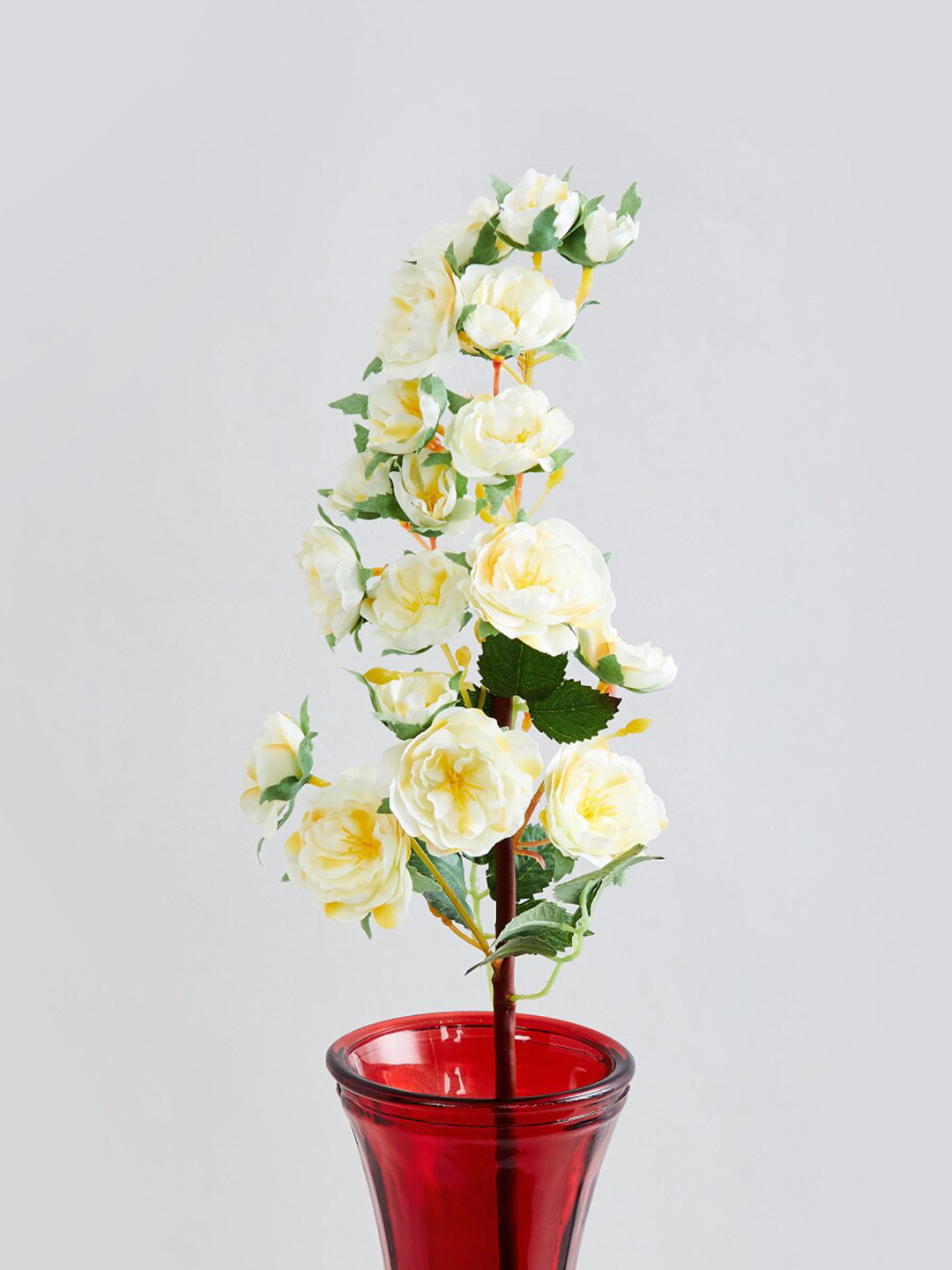 Buy Home Centre White Plastic Artificial Flower - Artificial Flowers ...