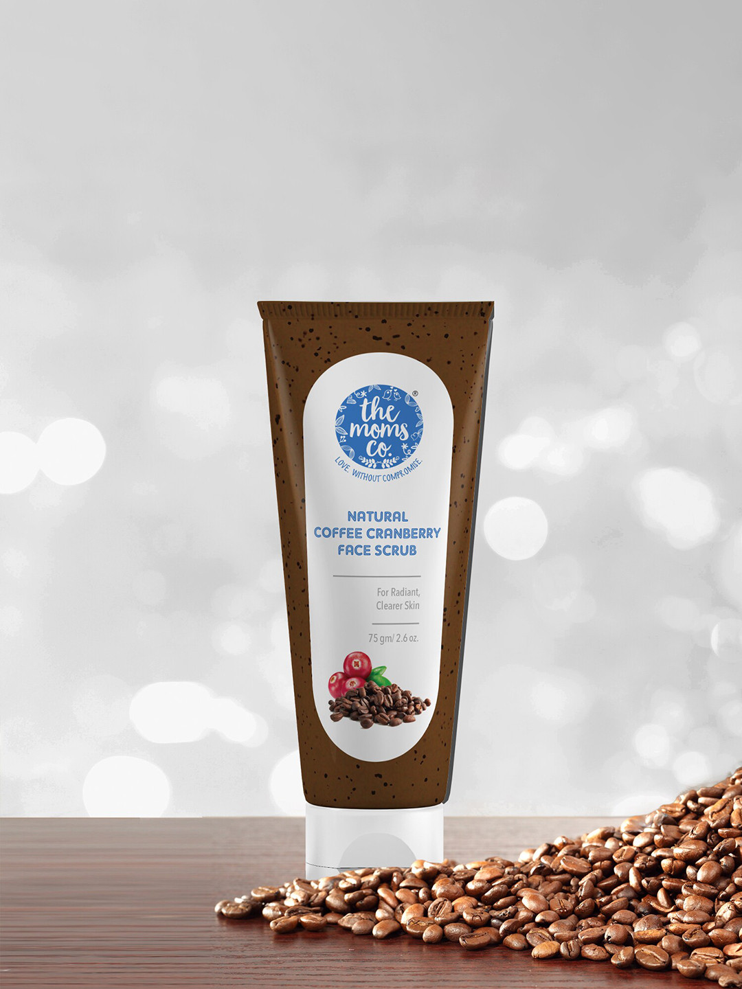 Buy The Moms Co. Natural Coffee Cranberry Face Scrub For Radiant Clear ...
