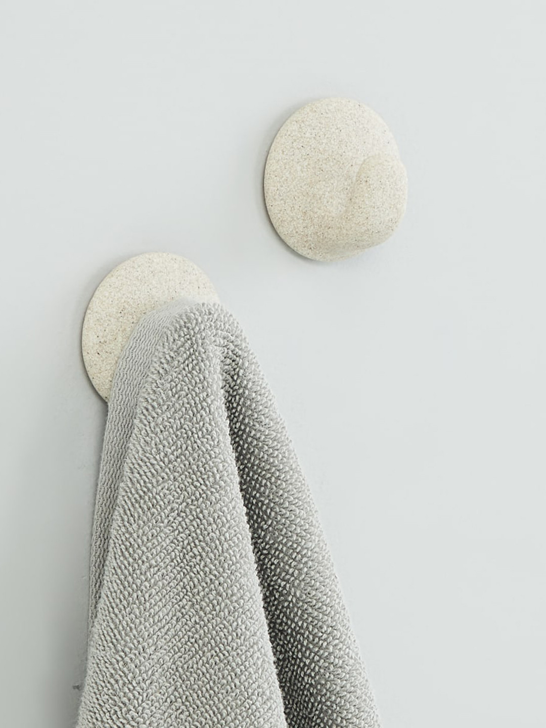 Buy Home Centre Emerson Beige 2 Pcs Decorative Wall Mounted Hooks ...