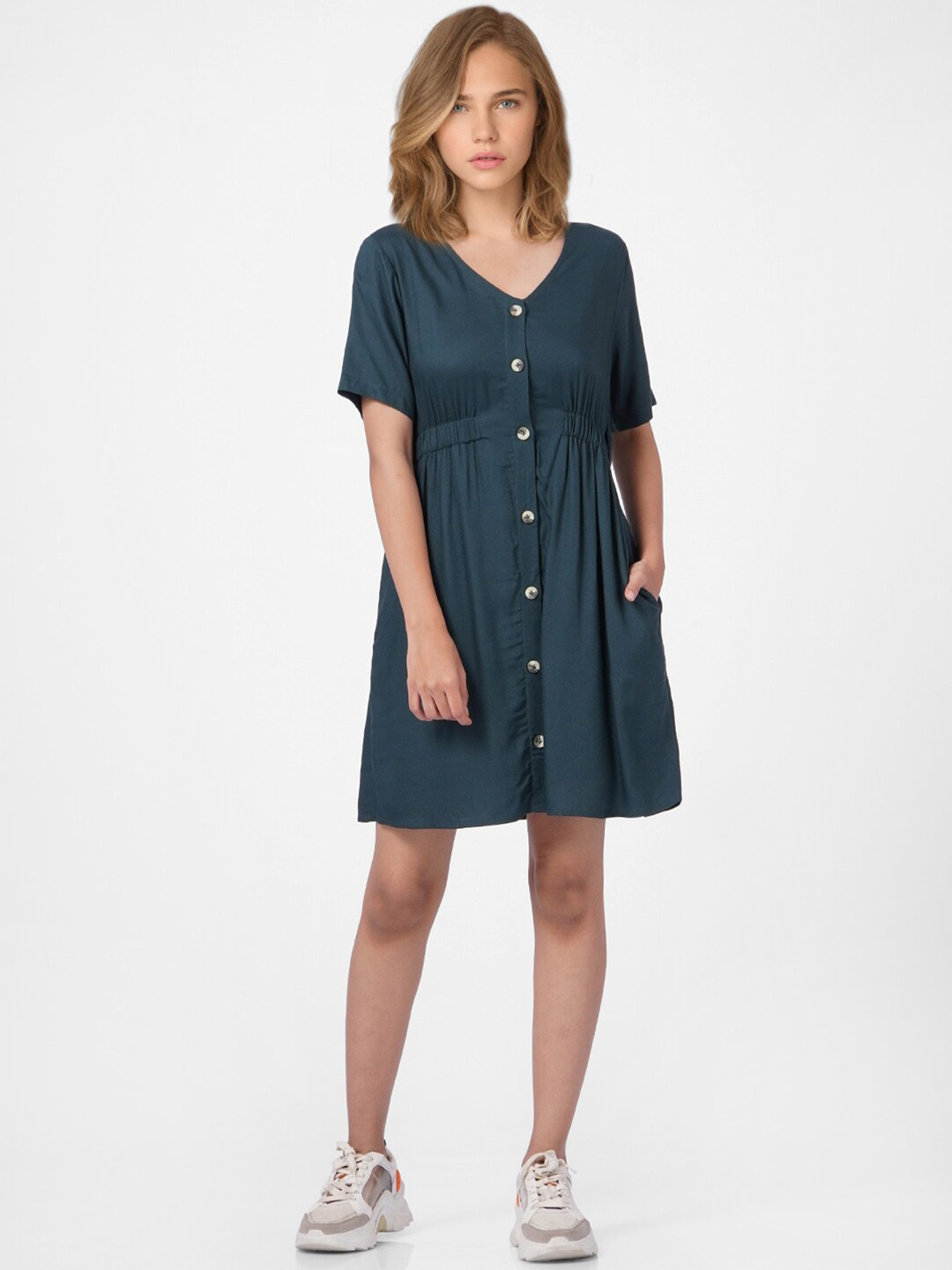 Buy ONLY Green Dress - Dresses for Women 17954974 | Myntra