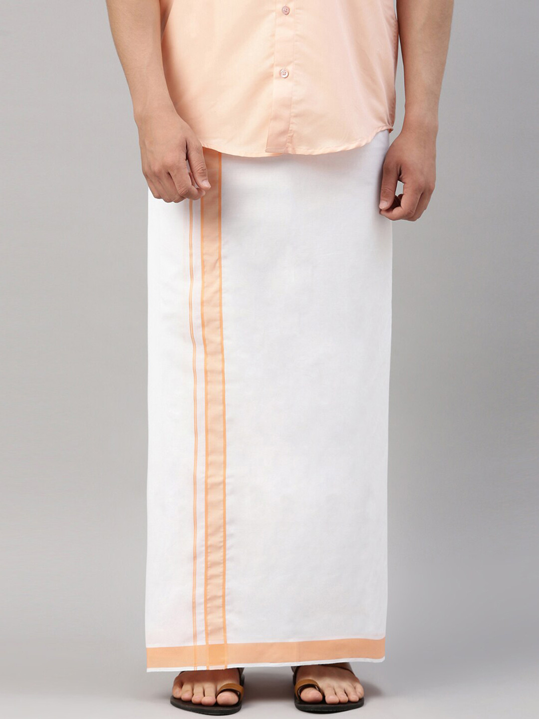 Buy Jansons Men White Solid Cotton Dhoti - Dhotis for Men 17958862 | Myntra