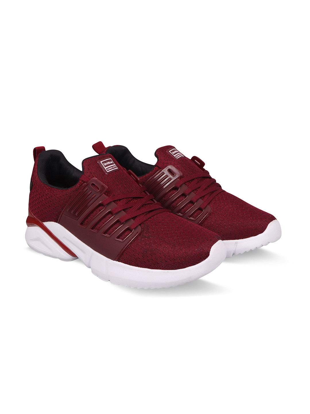 Buy UNISTAR Men Maroon Running Shoes - Sports Shoes for Men 17959024 ...