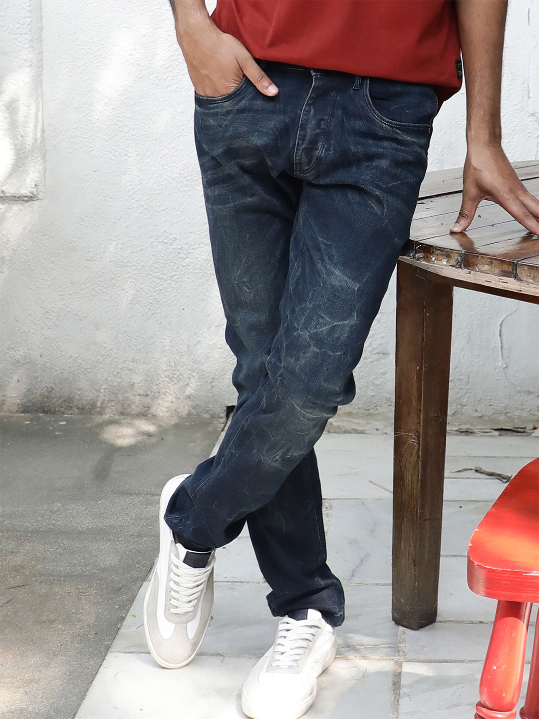 Buy RARE RABBIT Men Kobe Slim Fit Jeans - Jeans for Men 17959492 | Myntra