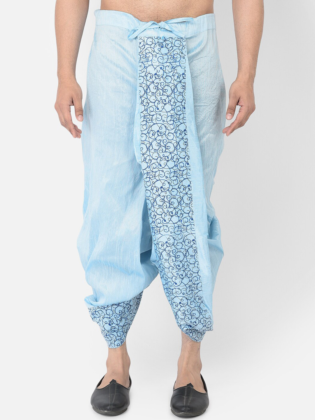 Buy DEYANN Men Blue Printed Dhoti Pants - Dhotis for Men 17966866 | Myntra