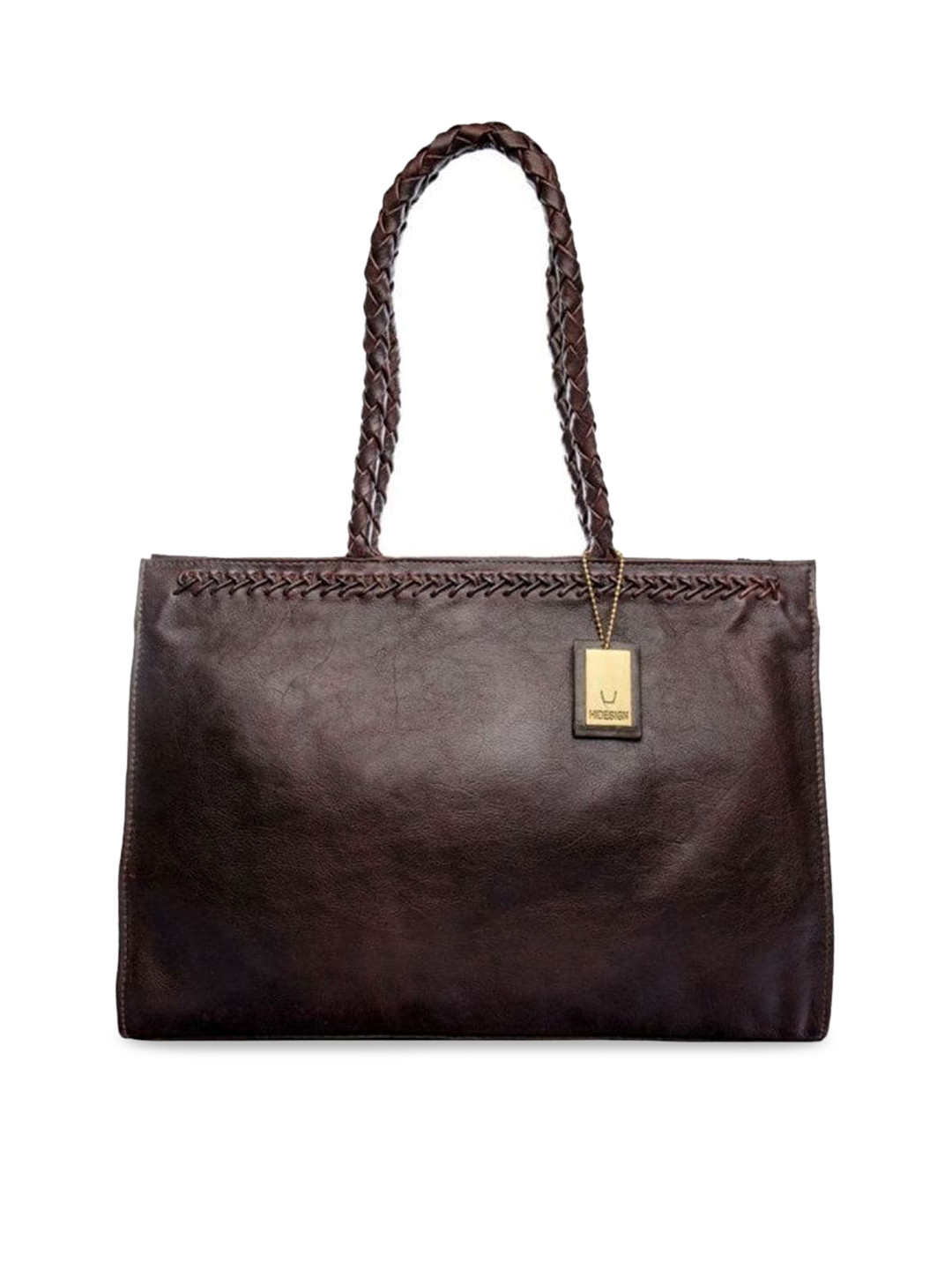 Buy Hidesign Brown Leather Swagger Shoulder Bag - Handbags for Women ...