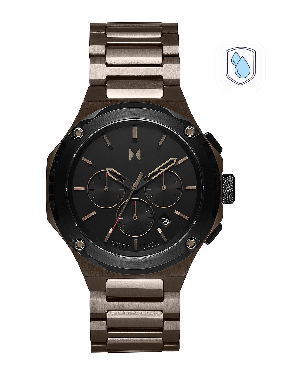 Buy MVMT Men Black Raptor Analogue Watch 28000152 D - Watches for Men ...