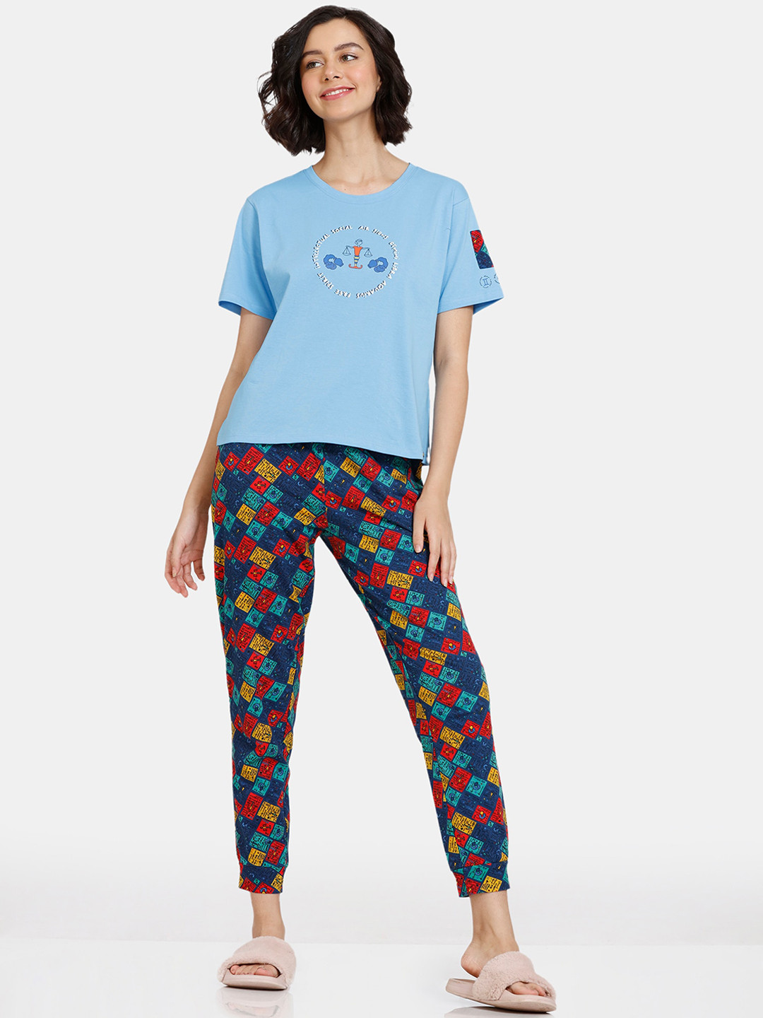 Buy Zivame Women Blue Night Suits - Night Suits for Women 17988494 | Myntra