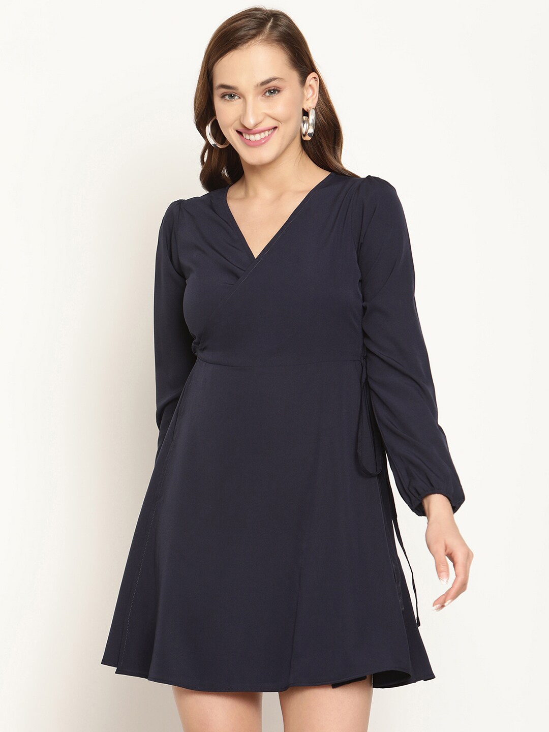 Buy COASTLAND Women Navy Blue Crepe Dress - Dresses for Women 18001474 ... Buy COASTLAND Women Navy Blue Crepe Dress - Dresses for Women 18001474 ...