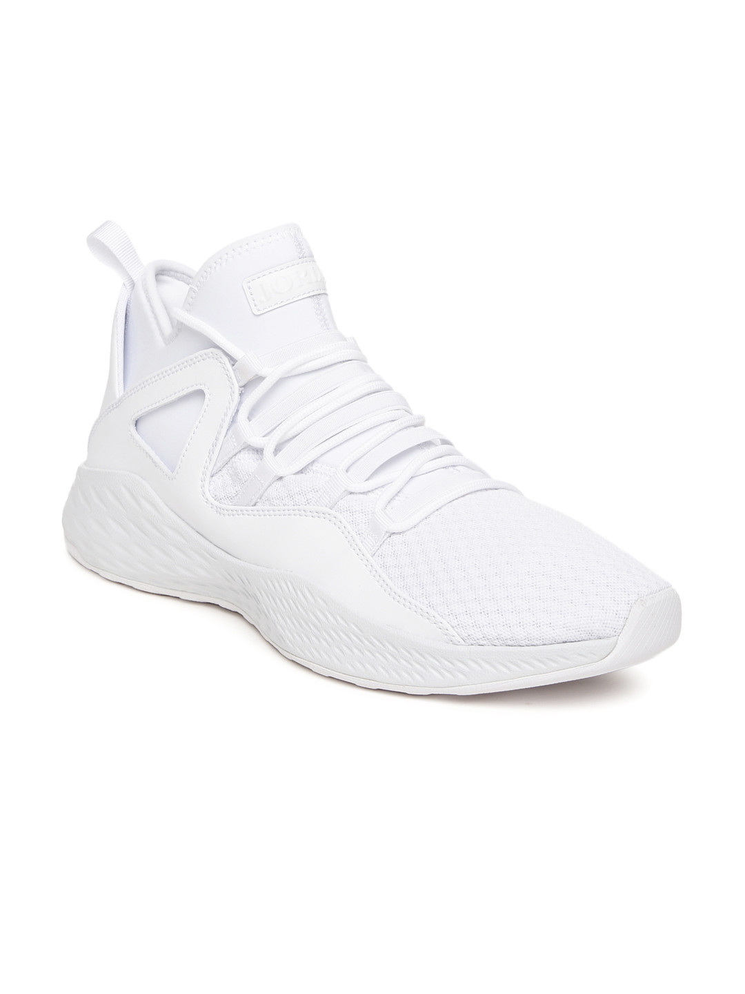 Buy Nike Men White Mid Top Jordan Formula 23 Basketball Shoes - Sports ...