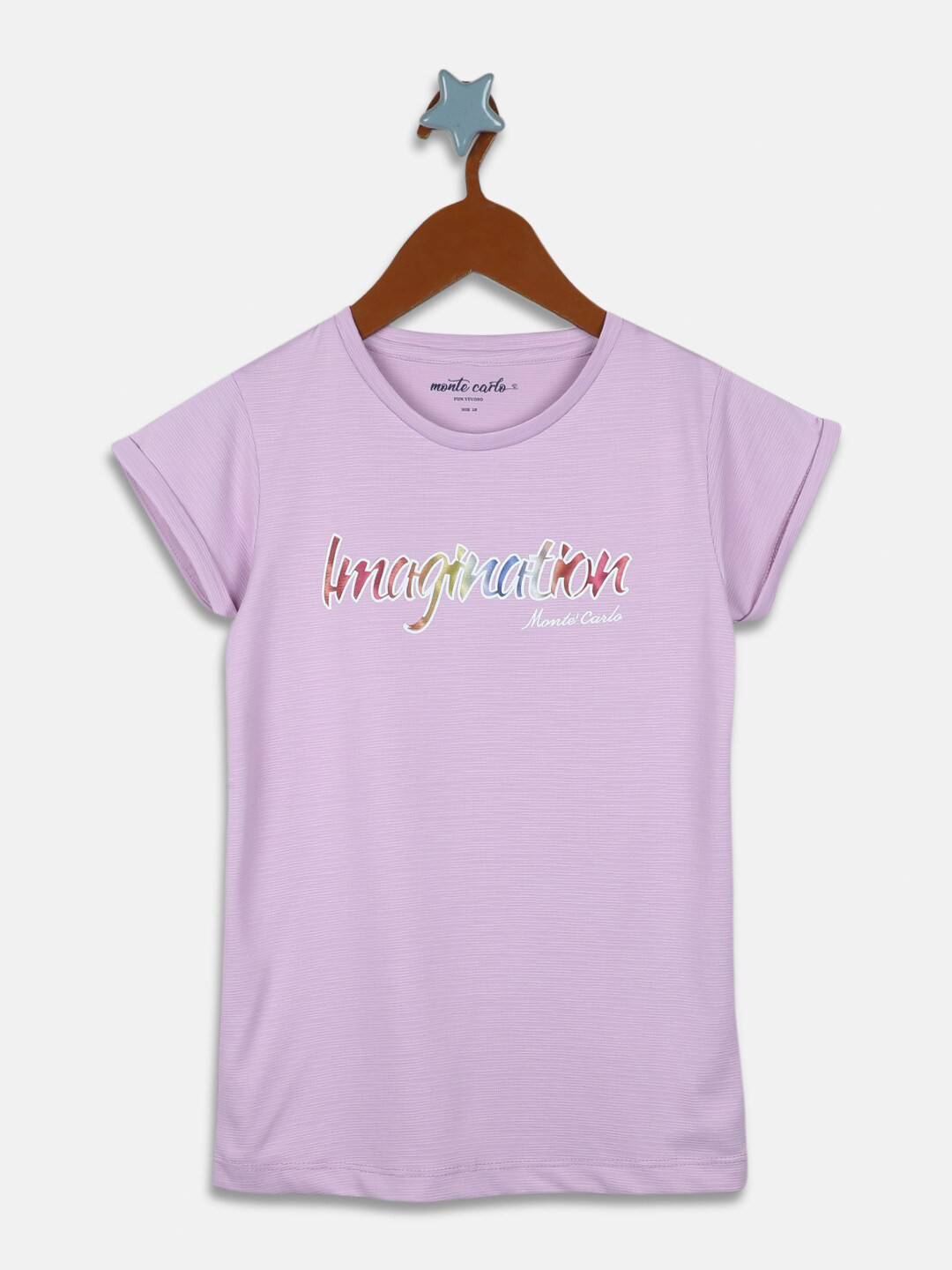 Buy Monte Carlo Girls Mauve Print Top - Tops for Girls 18012912 | Myntra