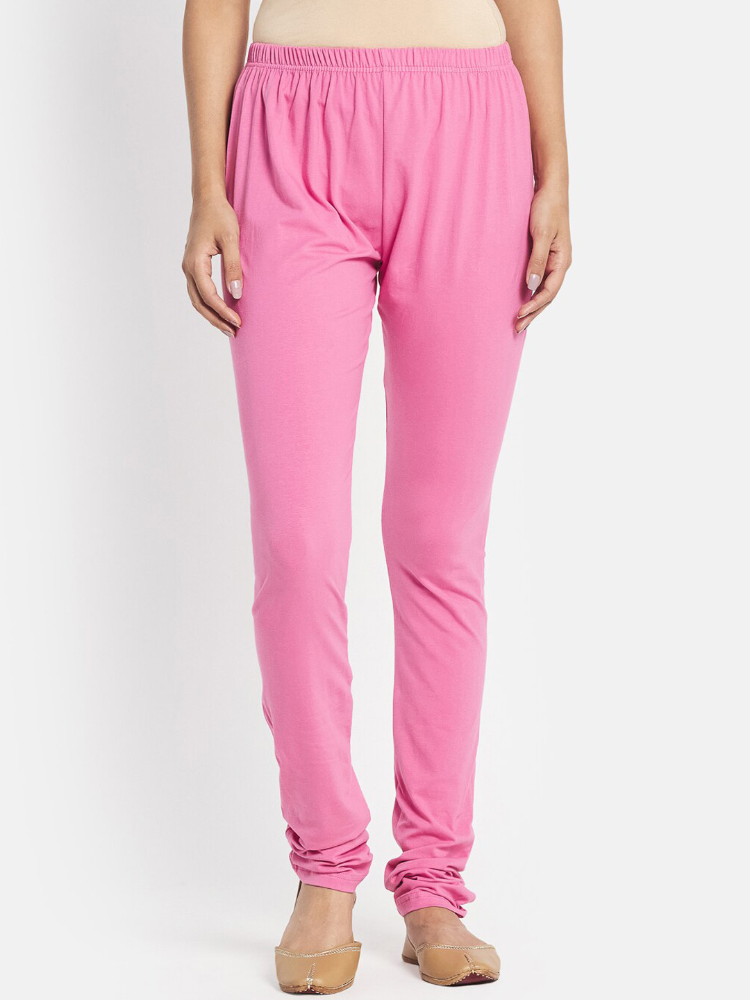 Buy Fabindia Women Pink Solid Churidar - Churidar for Women 18025956 ...
