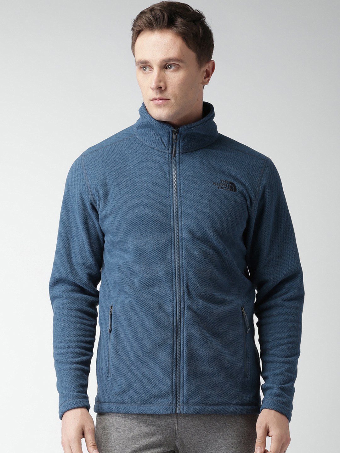 Buy The North Face Blue Textured Active Fit Jacket - Jackets for Men ...