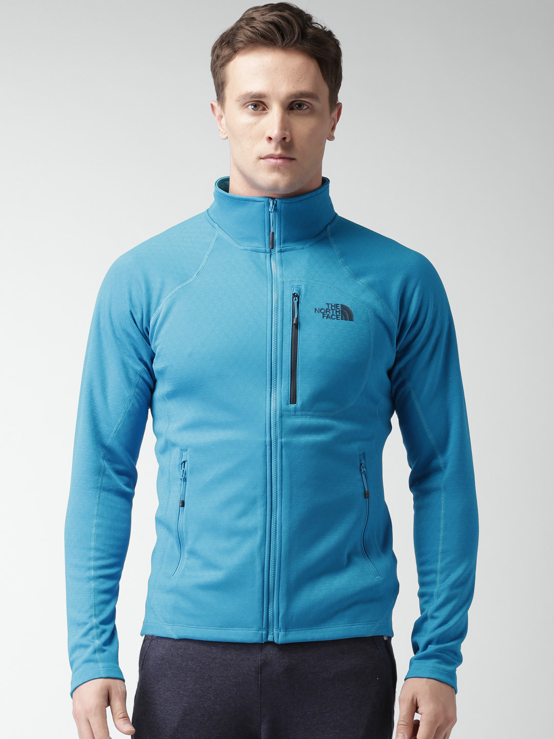 Buy The North Face Blue Progressor Sporty Jacket - Jackets for Men ...