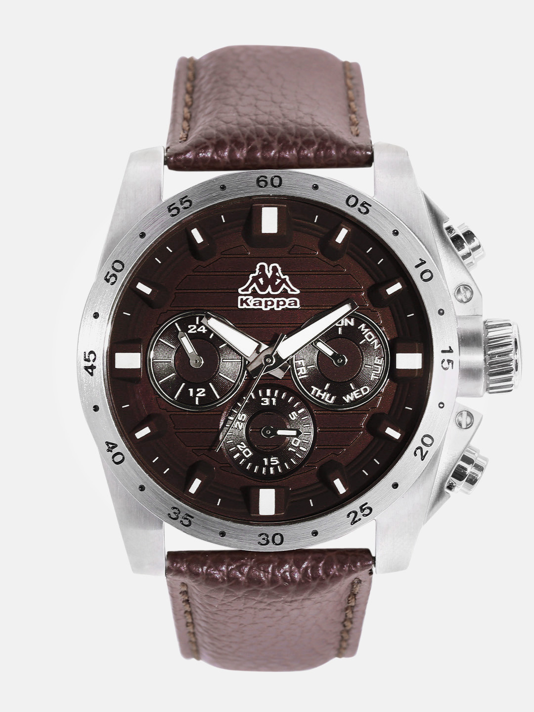 Buy Kappa Men Brown Multifunction Dial Watch KP 1433M C - Watches for ...