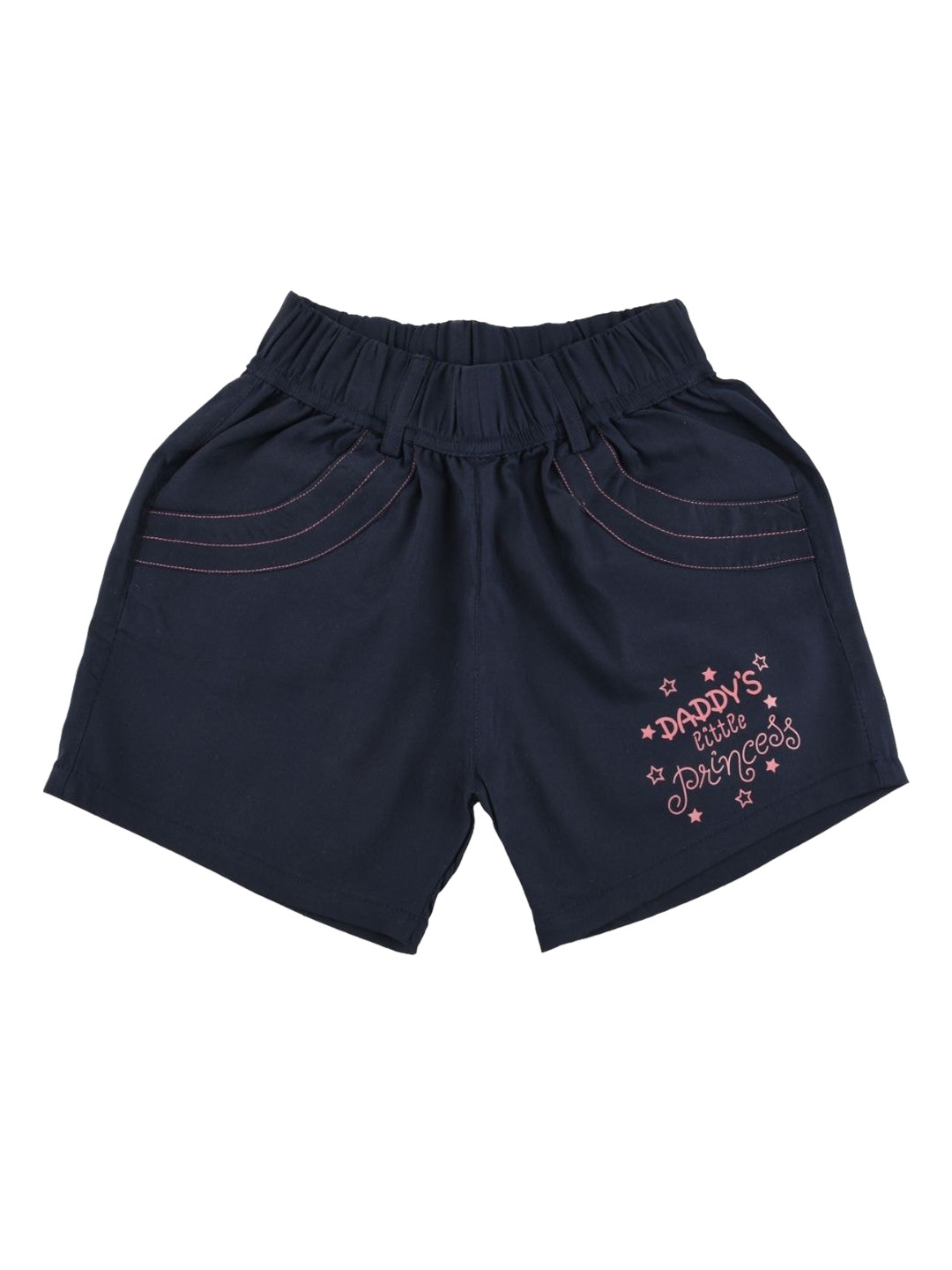 Buy VEDANA Girls Navy Blue Shorts - Shorts for Girls 18033632 | Myntra