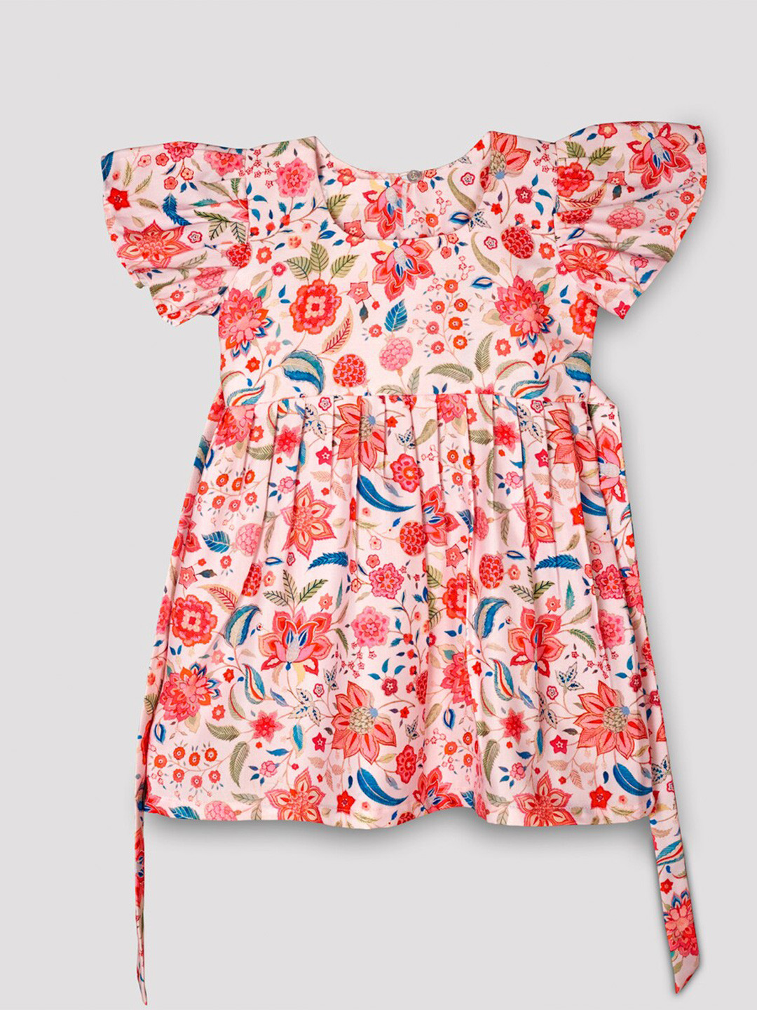 Buy Touch Trends Girls Red Floral Dress - Dresses for Girls 18038900 ...