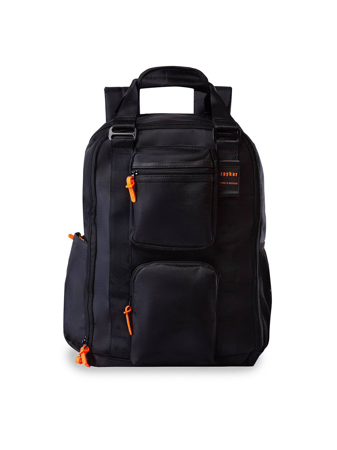 Buy SPYKAR Men Black Backpack - Backpacks for Men 18051186 | Myntra