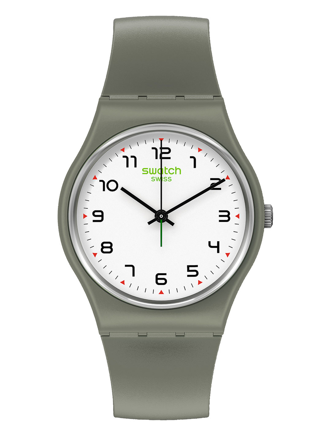 Buy Swatch Unisex White Skeleton Dial & Grey Ceramic Straps Analogue ...