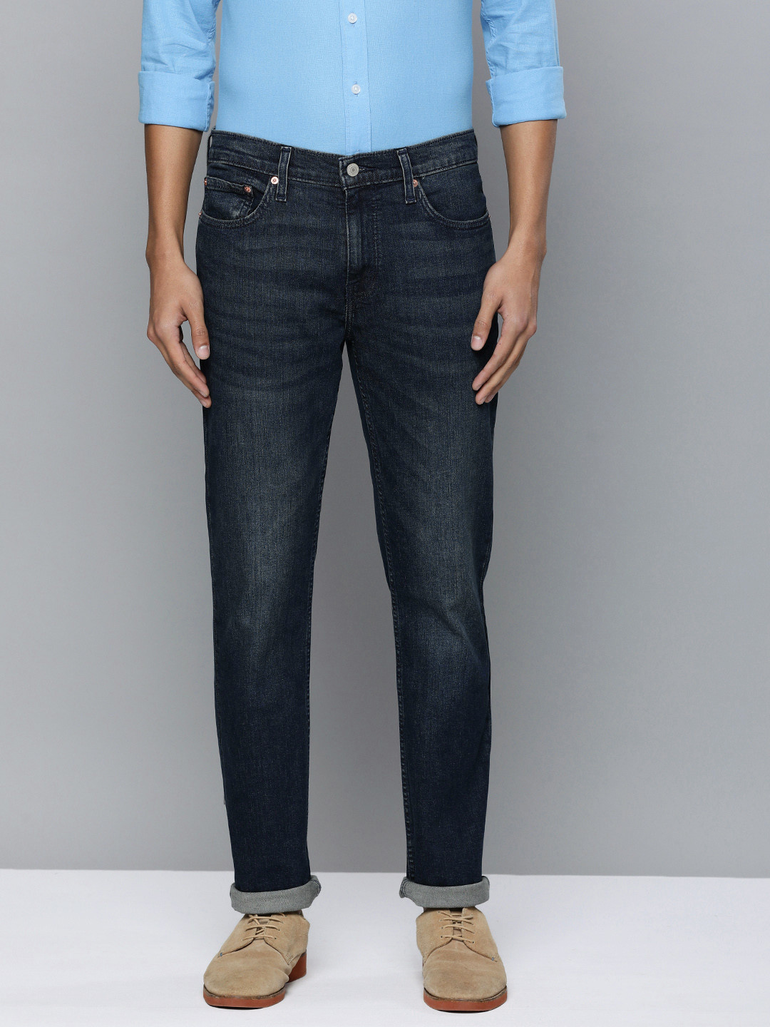 Buy Levis Men Blue 511 Slim Fit Light Fade Stretchable Jeans - Jeans ...