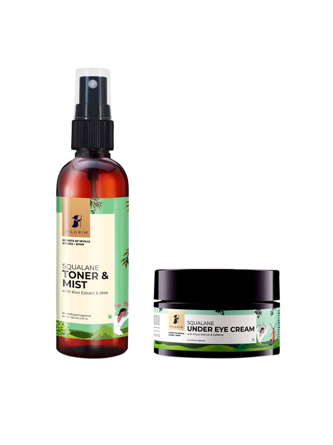 Buy Pilgrim Unisex Green Eye Cream - Under Eye Creams And Serums for ...