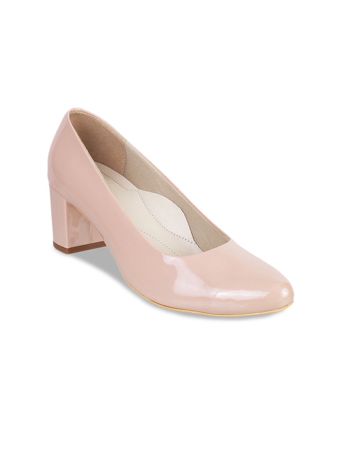 Buy Metro Pink Block Pumps - Heels for Women 18077484 | Myntra