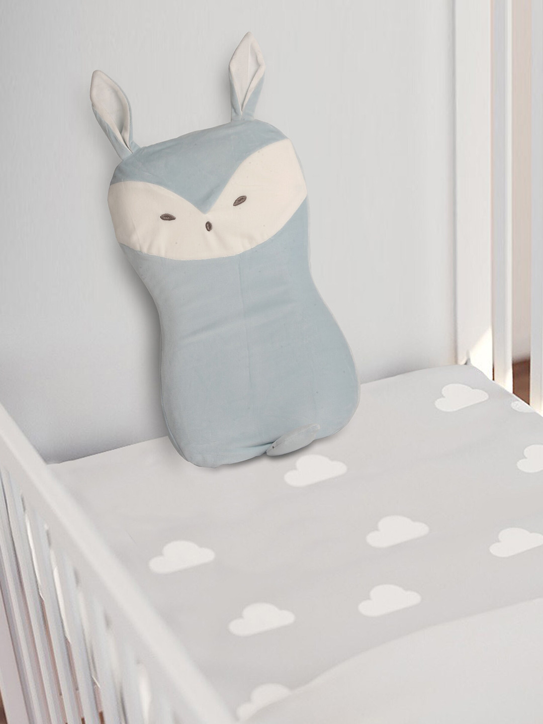 Buy Baby Moo Blue Kitty Memory Foam Baby Pillow - Baby Pillow for ...