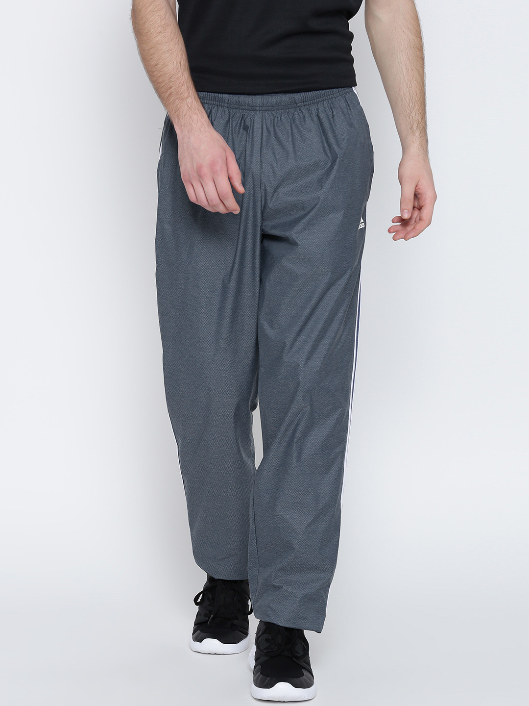 Buy ADIDAS Men Blue Essentials 3 Stripes WovenN Track Pants - Track ...