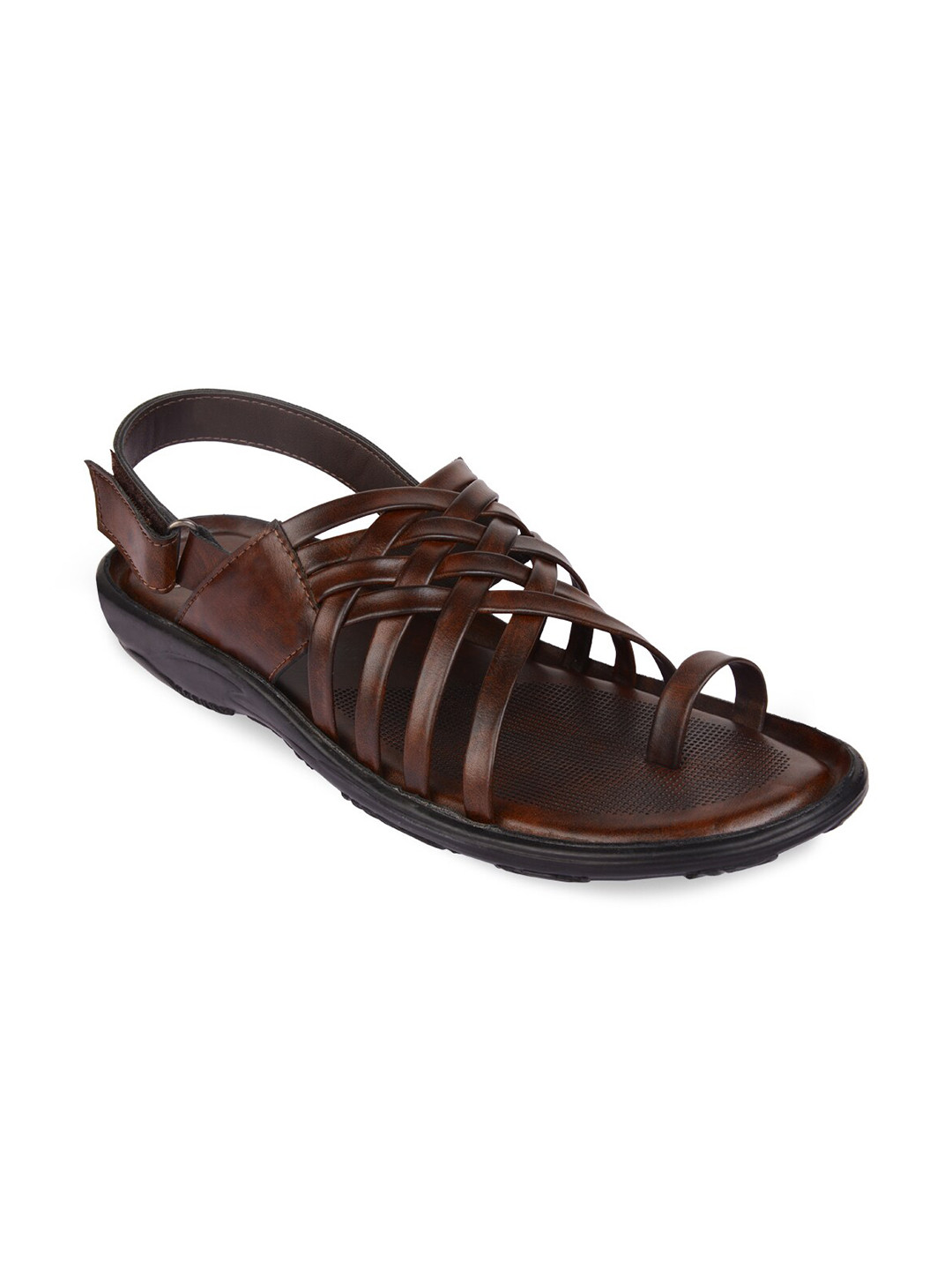 Buy Regal Men Brown Gladiators Sandals - Sandals for Men 18091570 | Myntra