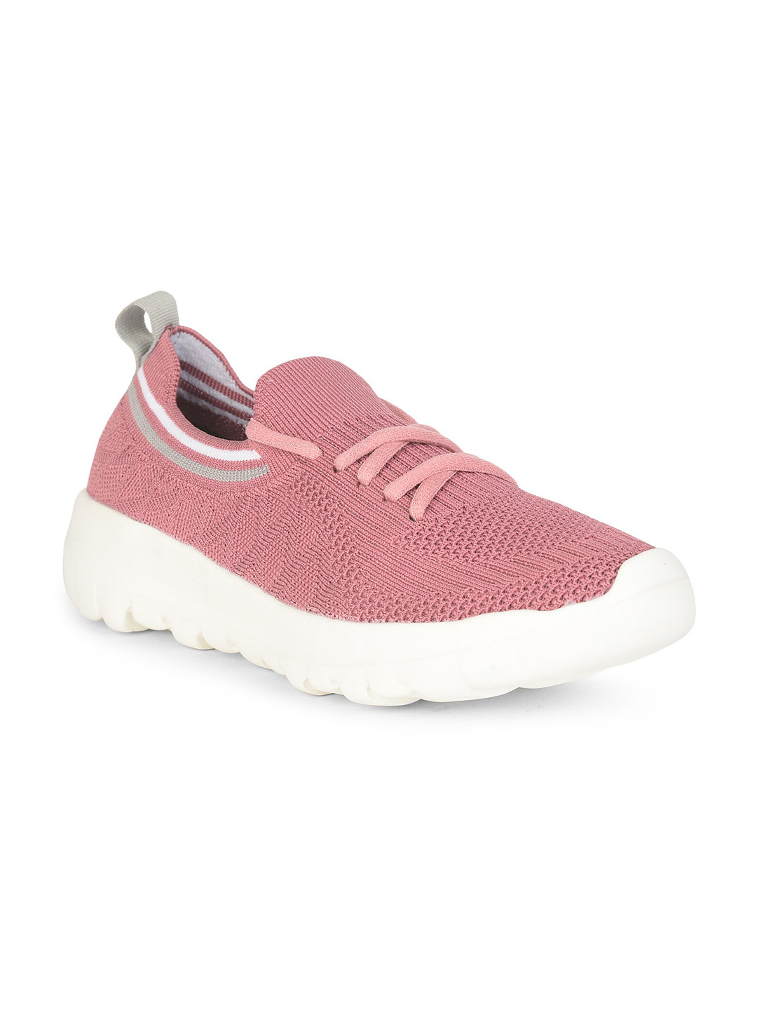 Buy Liberty Women Pink Mesh Running Non Marking Shoes - Sports Shoes ...