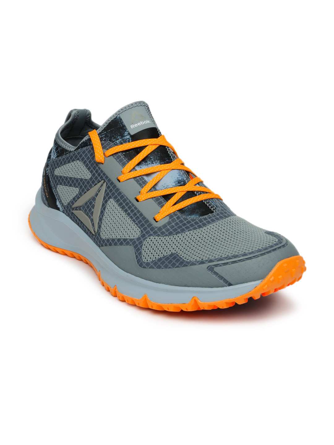Buy Reebok Men Grey Printed All Terrain Freedom Running Shoes - Sports ...