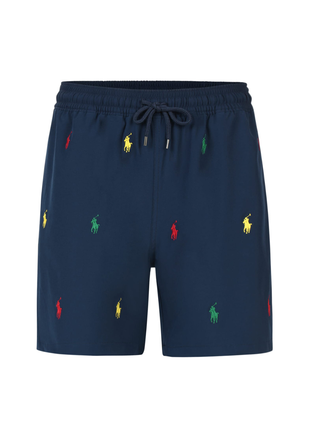 Buy Polo Ralph Lauren Men Navy Blue Printed Shorts - Shorts for Men ...