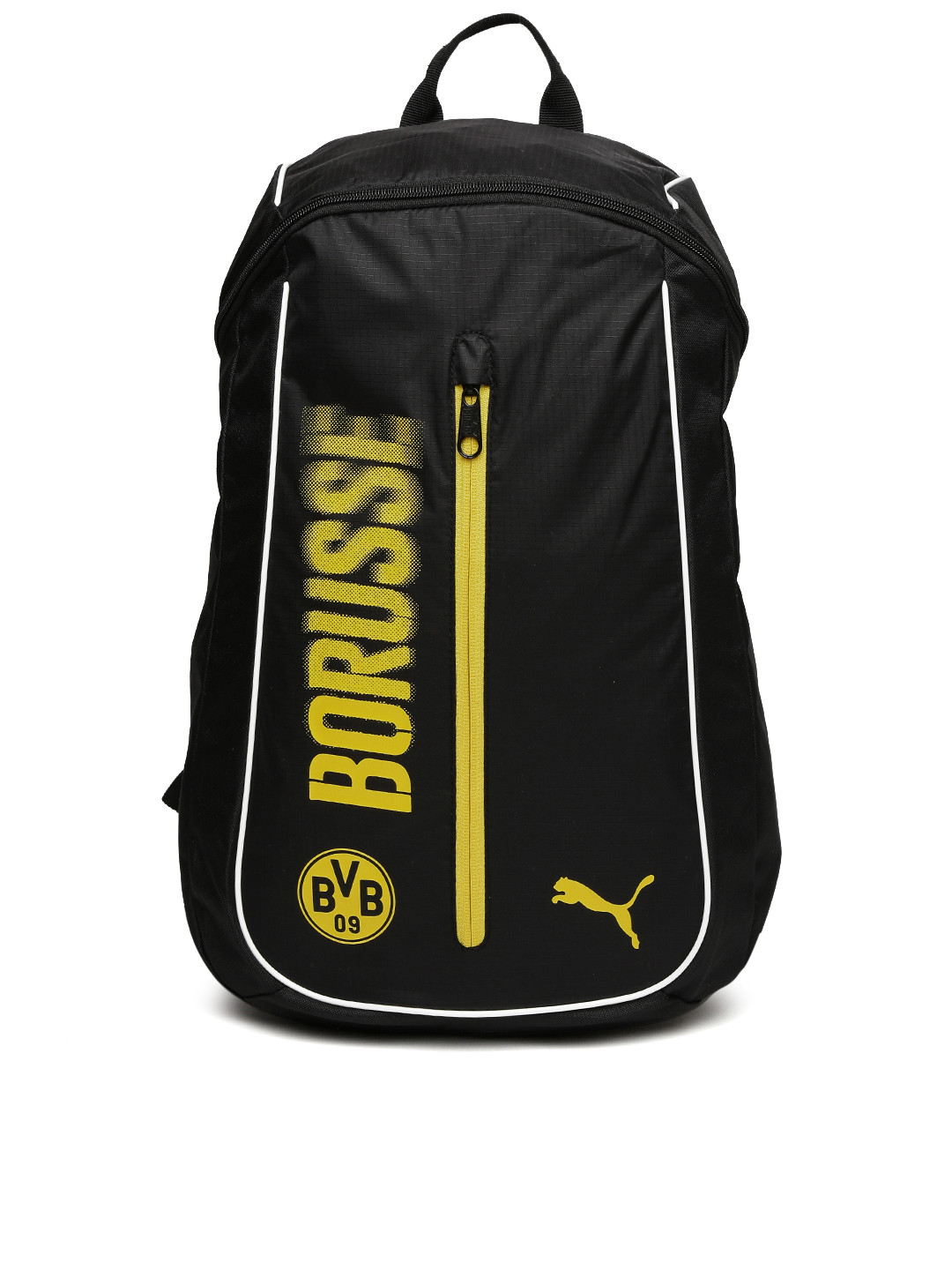 Buy Puma Unisex Black BVB Fanwear Printed Backpack - Backpacks for ...