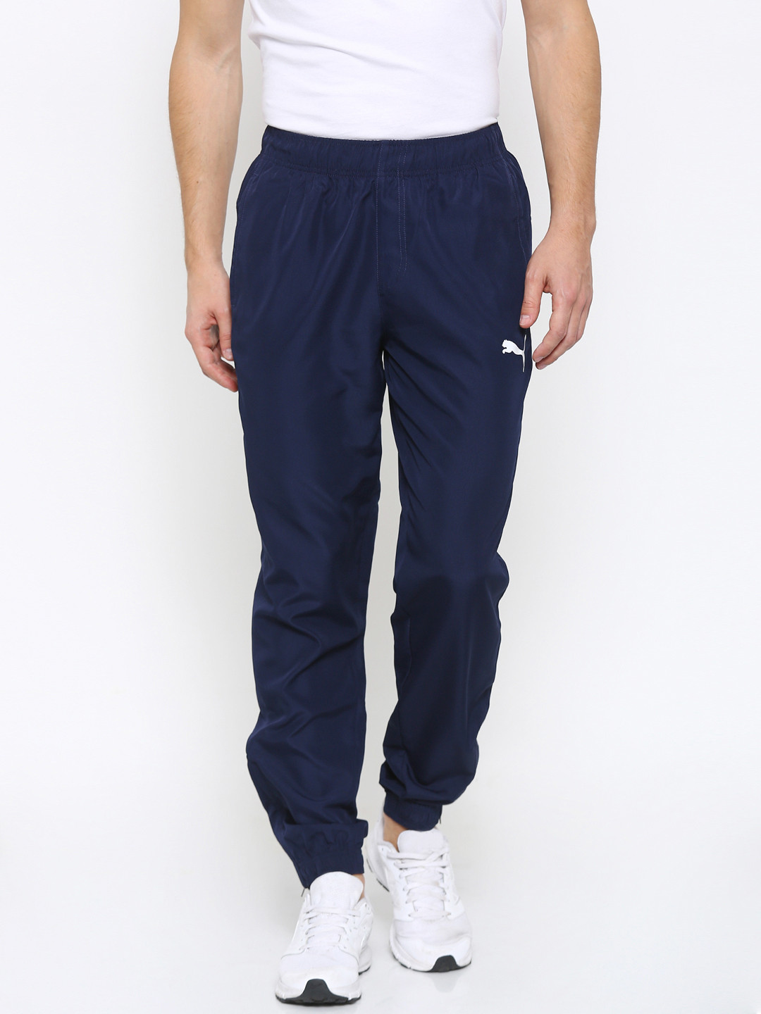 Buy Puma Navy ESS Woven CL Track Pants - Track Pants for Men 1811105 ...