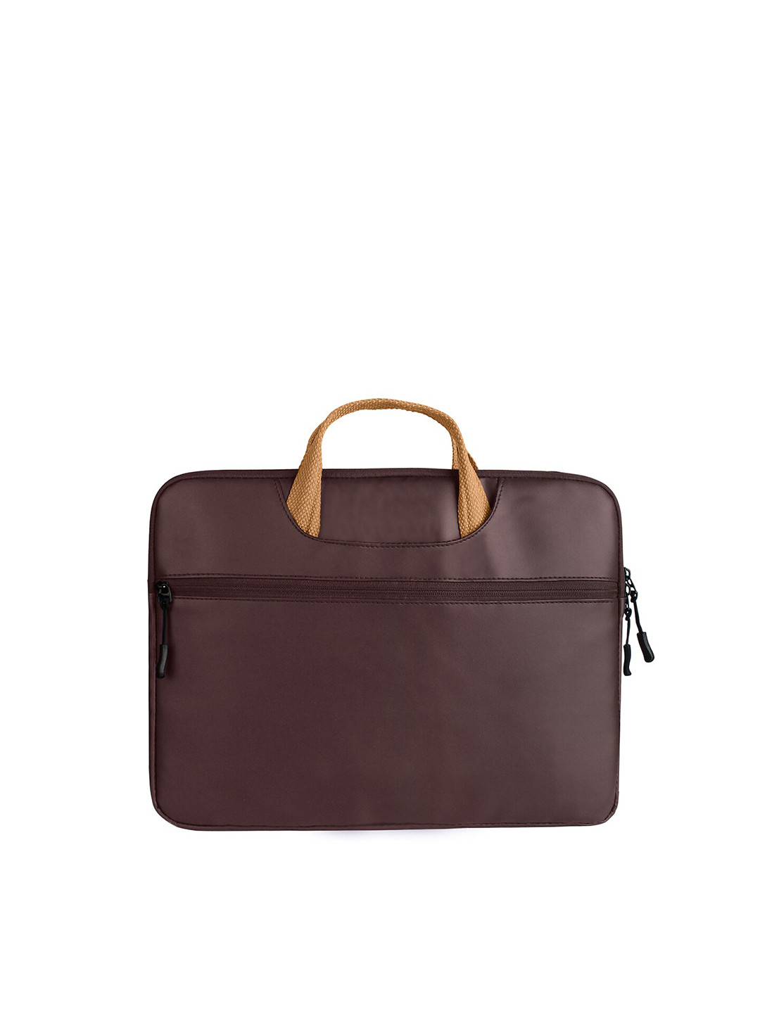 Buy AirCase Unisex Brown Leather Laptop Sleeve - Laptop Bag for Unisex ...