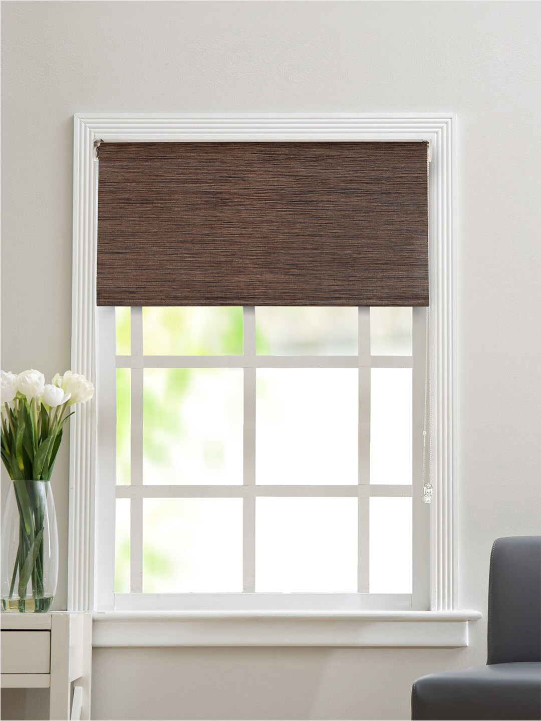 Buy Deco Window Brown Room Darkening Window Blinds - Curtains And ...