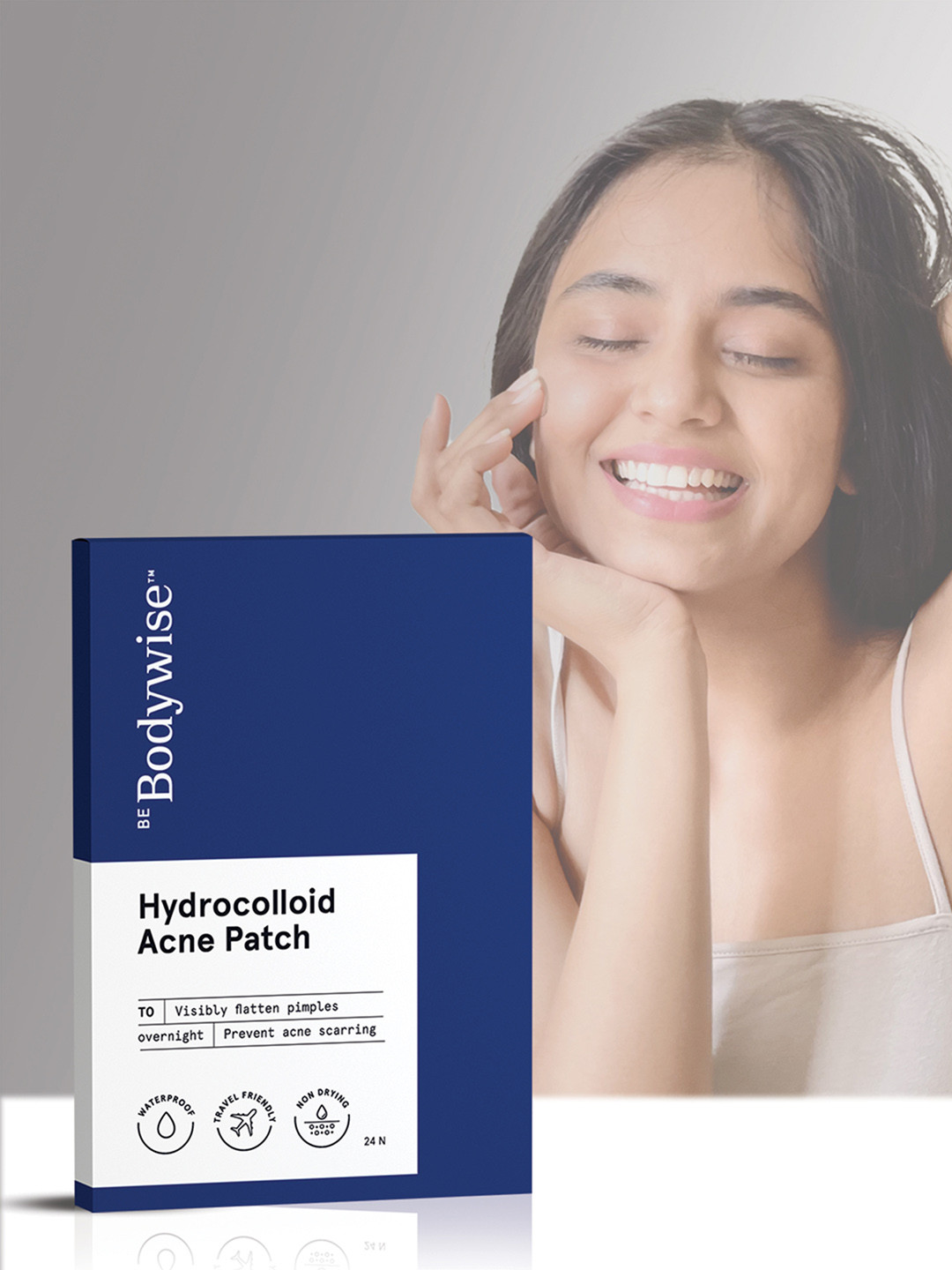 Buy Be Bodywise Hydrocolloid Acne Patch 24 Patches - Mask And Peel for ...