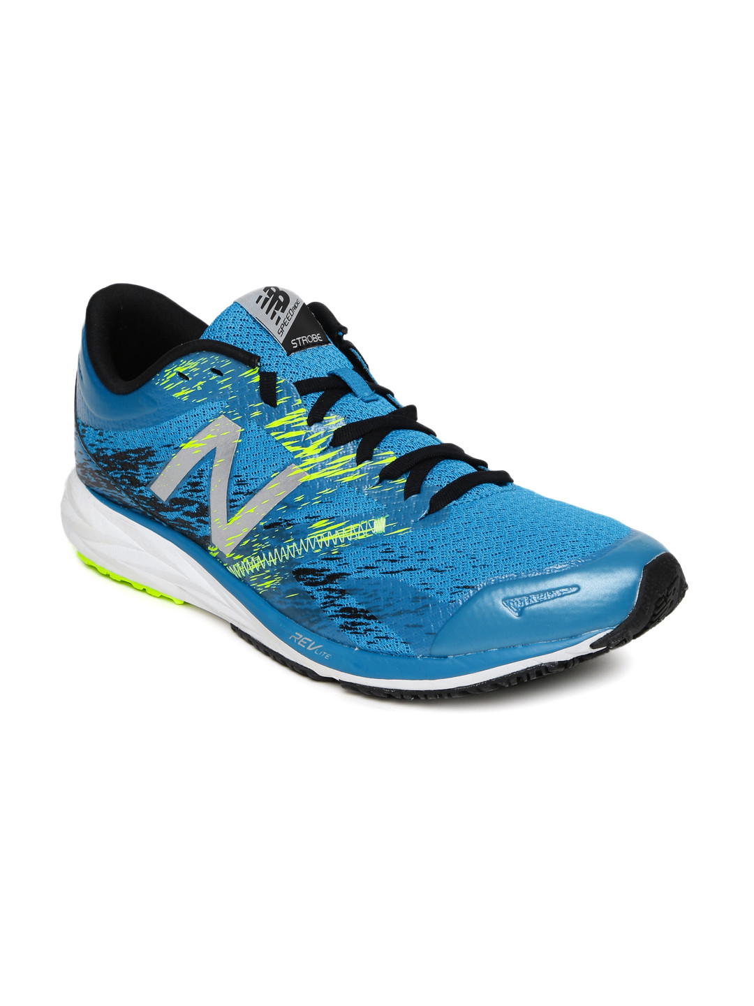 Buy New Balance Men Blue Strobe Running Shoes - Sports Shoes for Men ...