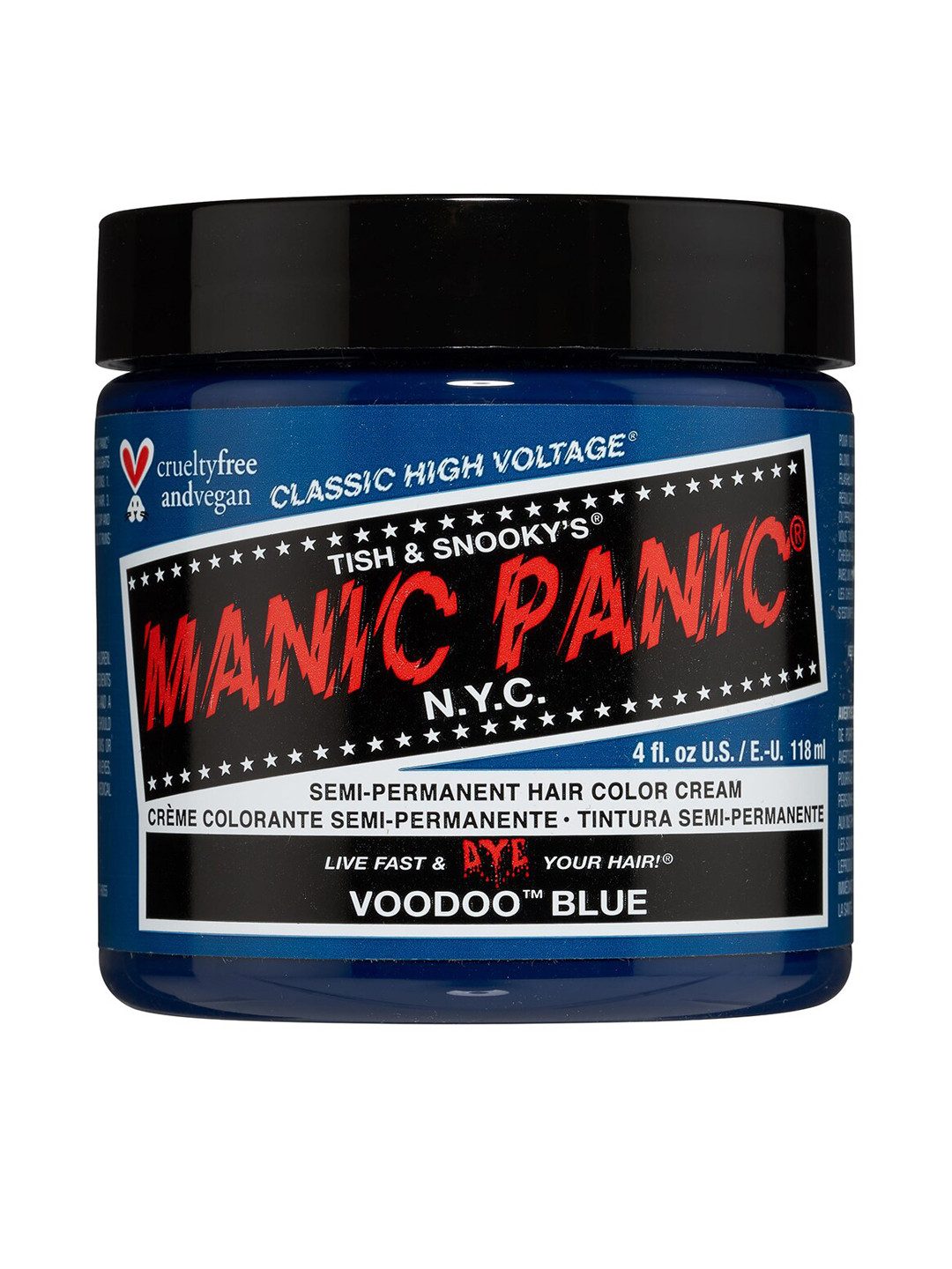 Buy MANIC PANIC Classic High Voltage Semi Permanent Hair Colour Cream ...