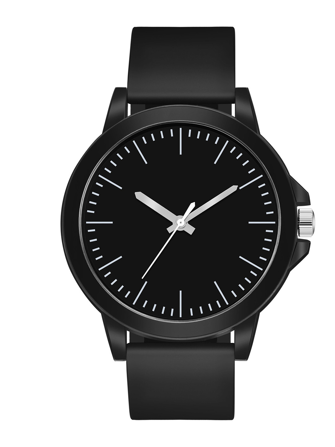 Buy Rage Enterprise Men Black Dial & Black Straps Analogue Watch ...