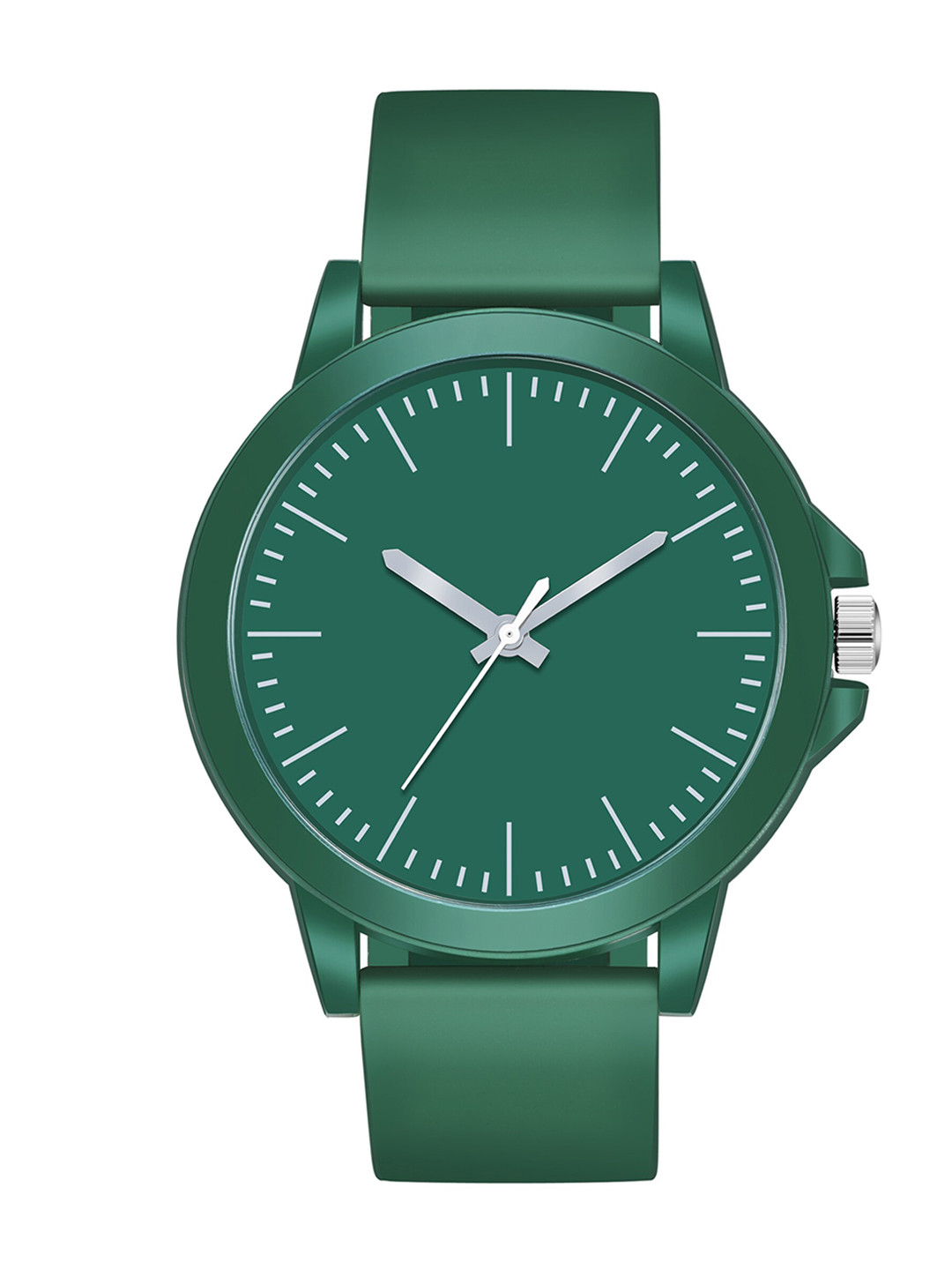 Buy Rage Enterprise Men Green Dial & Green Straps Analogue Watch ...