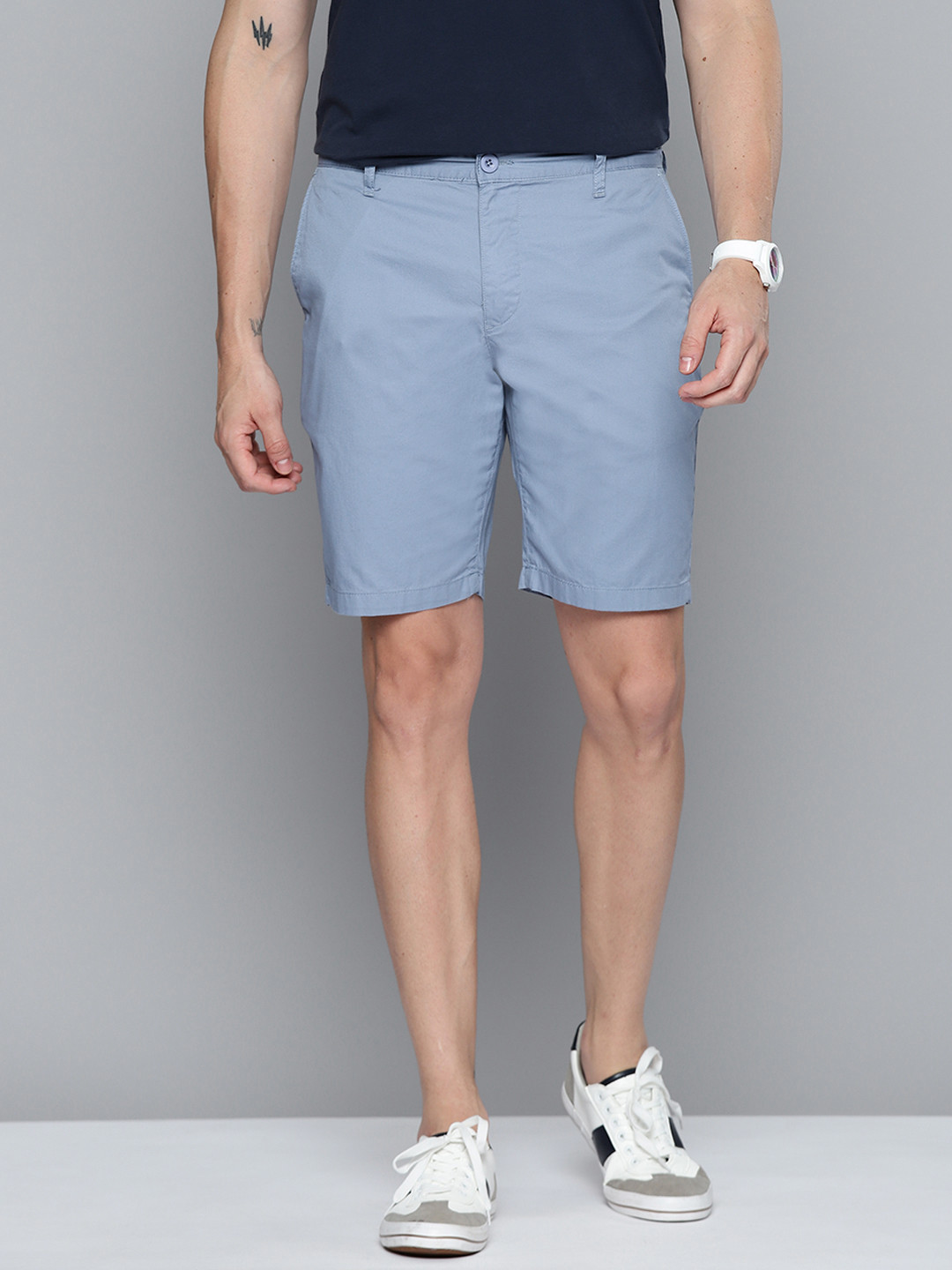 Buy Mast & Harbour Men Blue Shorts - Shorts for Men 18174524 | Myntra
