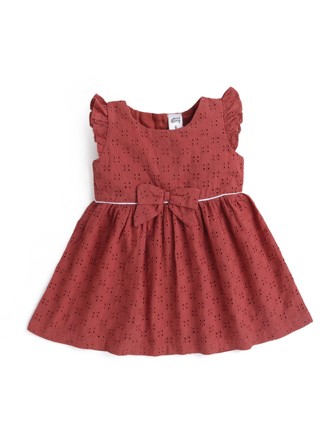 Buy Hopscotch Kids Girls Orange Dress - Dresses for Girls 18178620 | Myntra
