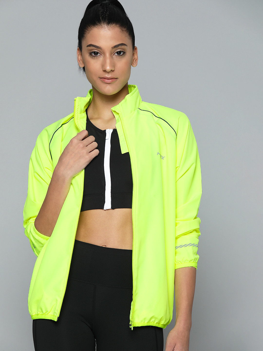 Buy HRX By Hrithik Roshan Women Running Sporty Jacket - Jackets for ...